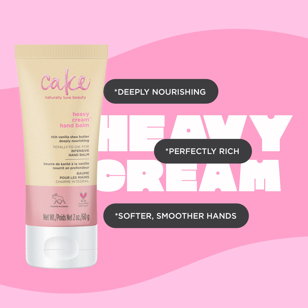 Cake Heavy Cream Hand Cream | Hydrate Dry Hands | Shea Butter